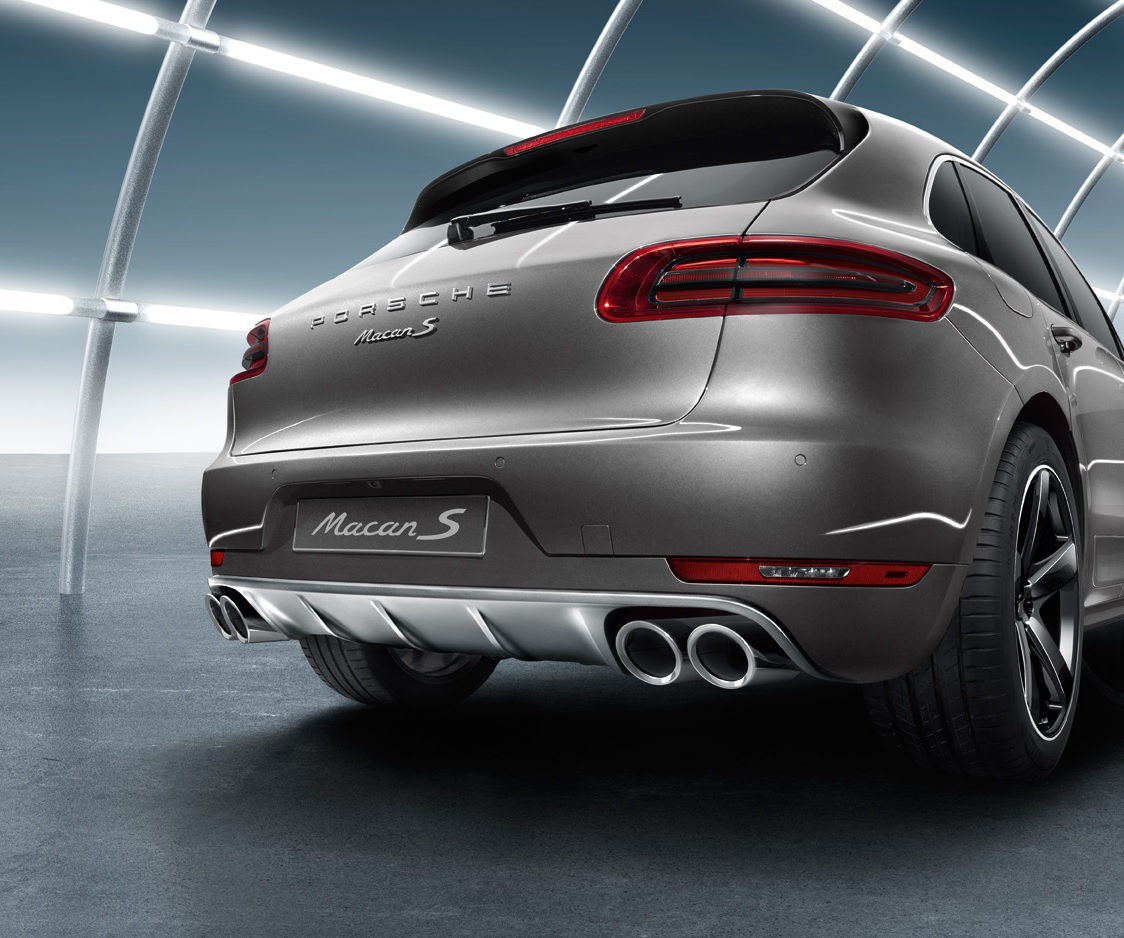 Stainless-Steel Rear Trim - Macan. Porsche Doncaster Online Shop