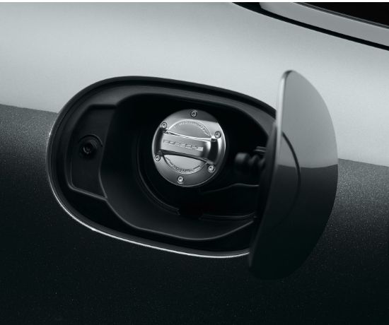 Fuel Cap in Aluminium Look. Porsche Doncaster Online Shop