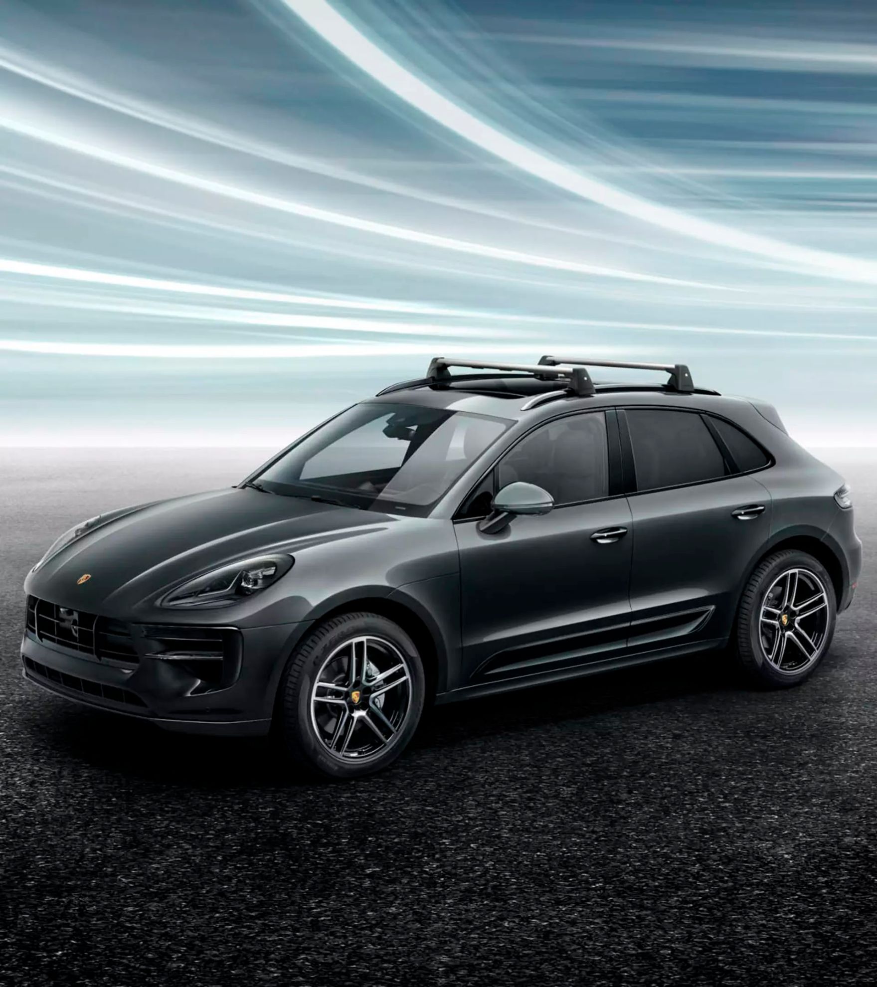 Roof Racks Kit, Macan. Porsche Doncaster Online Shop