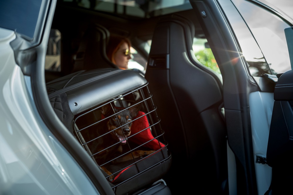 Dog Transport Box with ISOFIX Latch. Porsche Doncaster Online Shop
