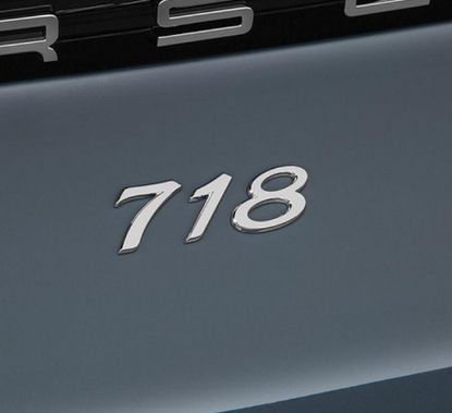 Decal Set, Side logo "PORSCHE", Cayman/Boxster 718 (982). Porsche ...