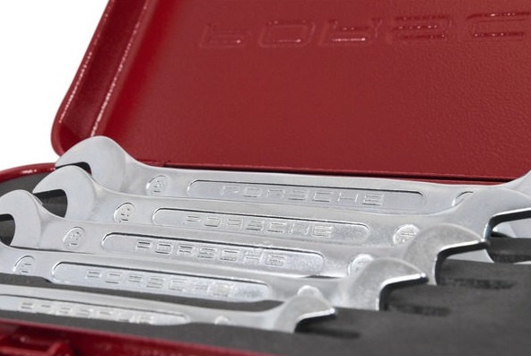 Spanner Tool Set, with Box, 5-Piece. Porsche Doncaster Online Shop