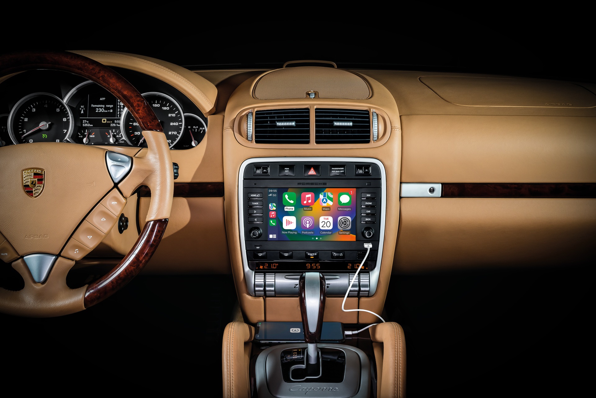 PCCM+ Apple CarPlay DAB+, Cayenne E1, Classic. Porsche Doncaster Online ...
