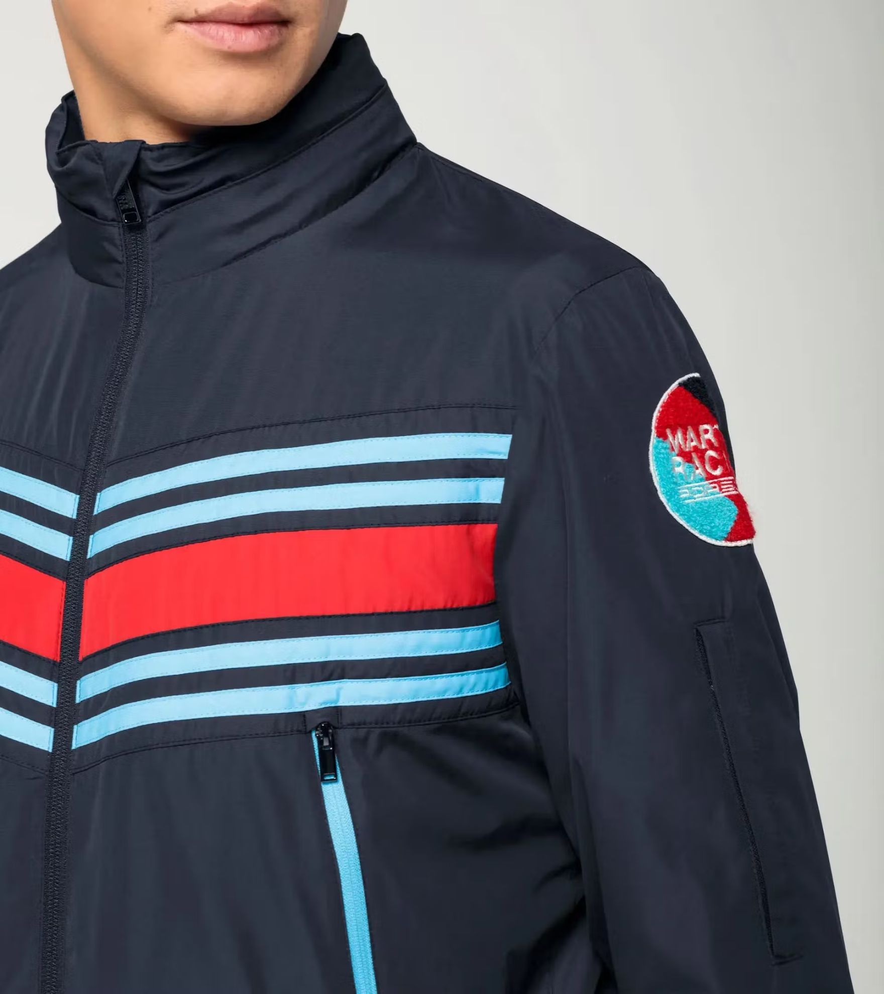 Mens Windbreaker Jacket from MARTINI RACING® Collection. Porsche ...