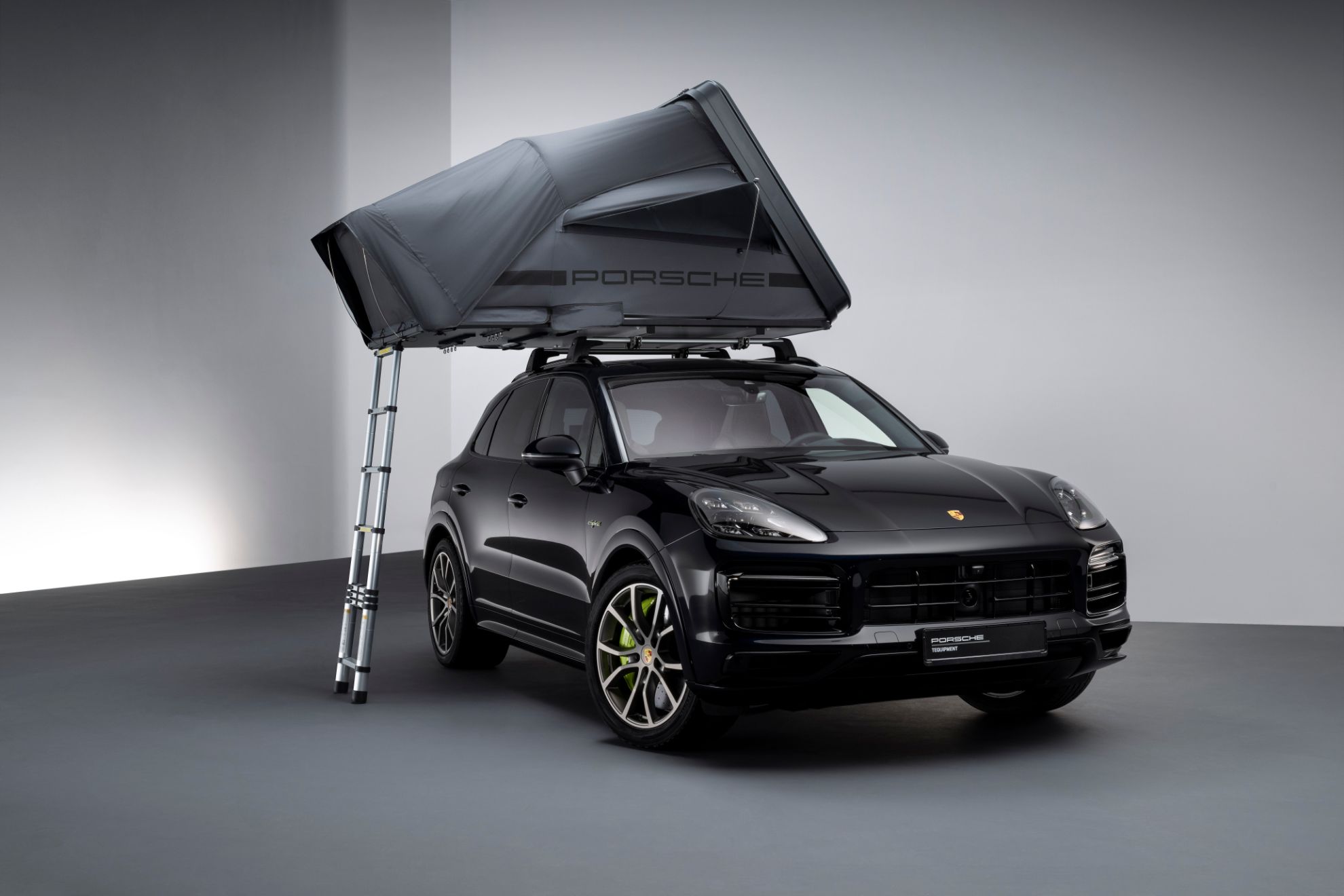 Roof Tent in Black & Dark Grey. Porsche Doncaster Online Shop