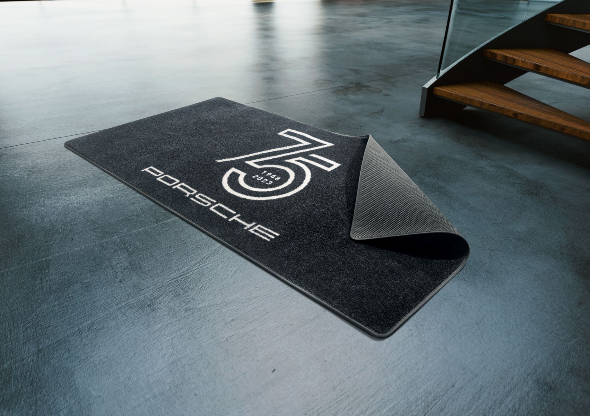 Garage Mat in 75Y of Porsche Sportscars Design. Porsche Doncaster ...