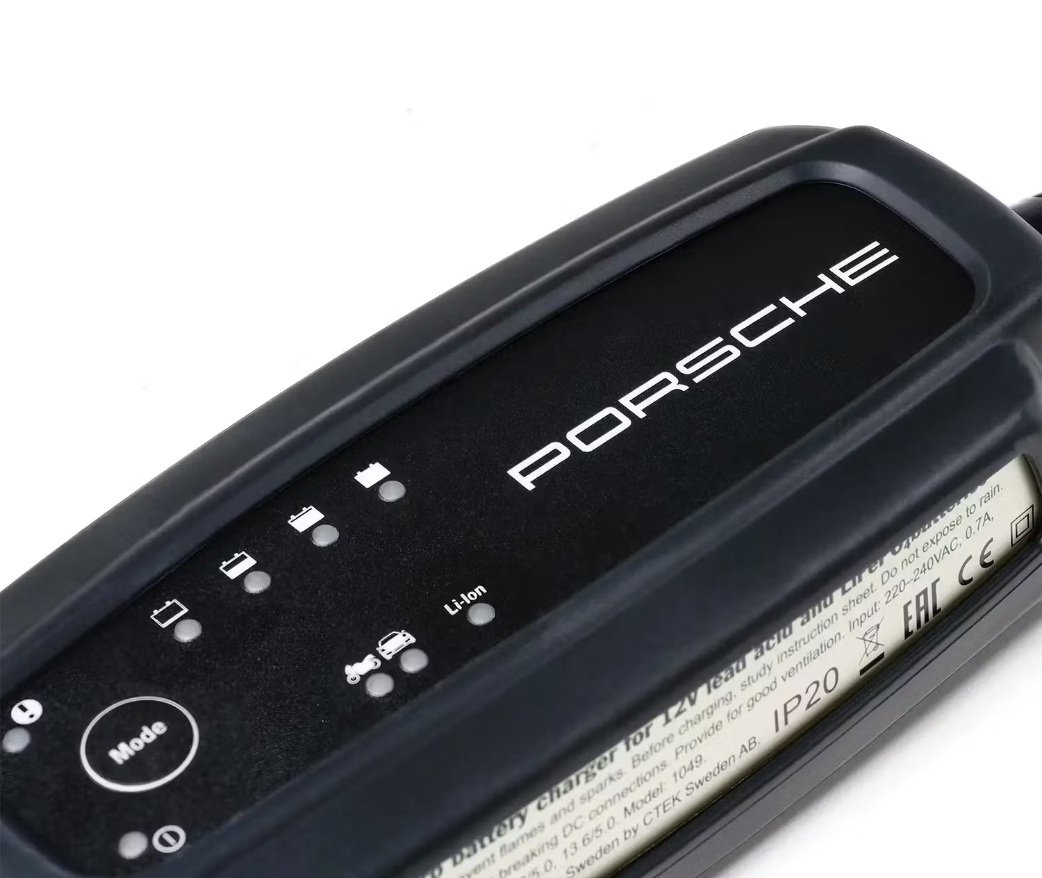 12V Li-ion Battery Trickle Charger Pro. Porsche Doncaster Online Shop