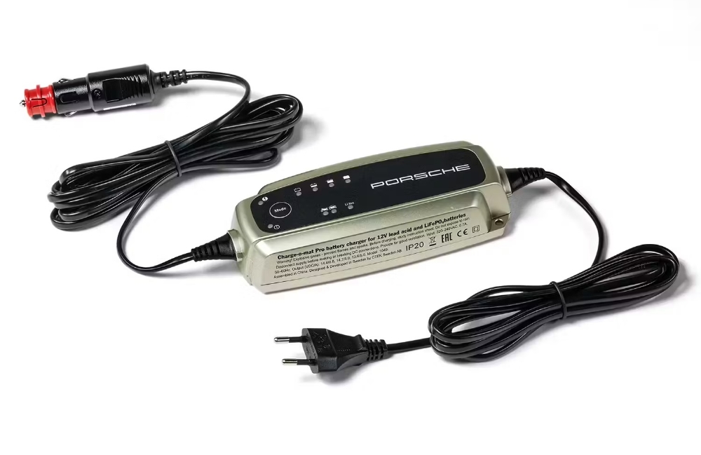 12V Li-ion Battery Trickle Charger Pro. Porsche Doncaster Online Shop