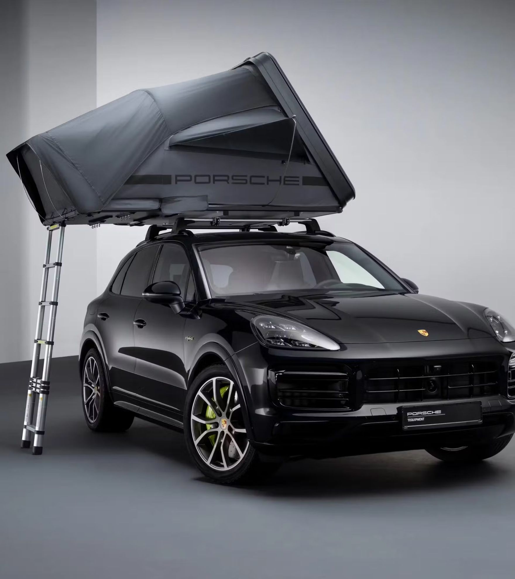 Roof Tent in Black & Dark Grey. Porsche Doncaster Online Shop