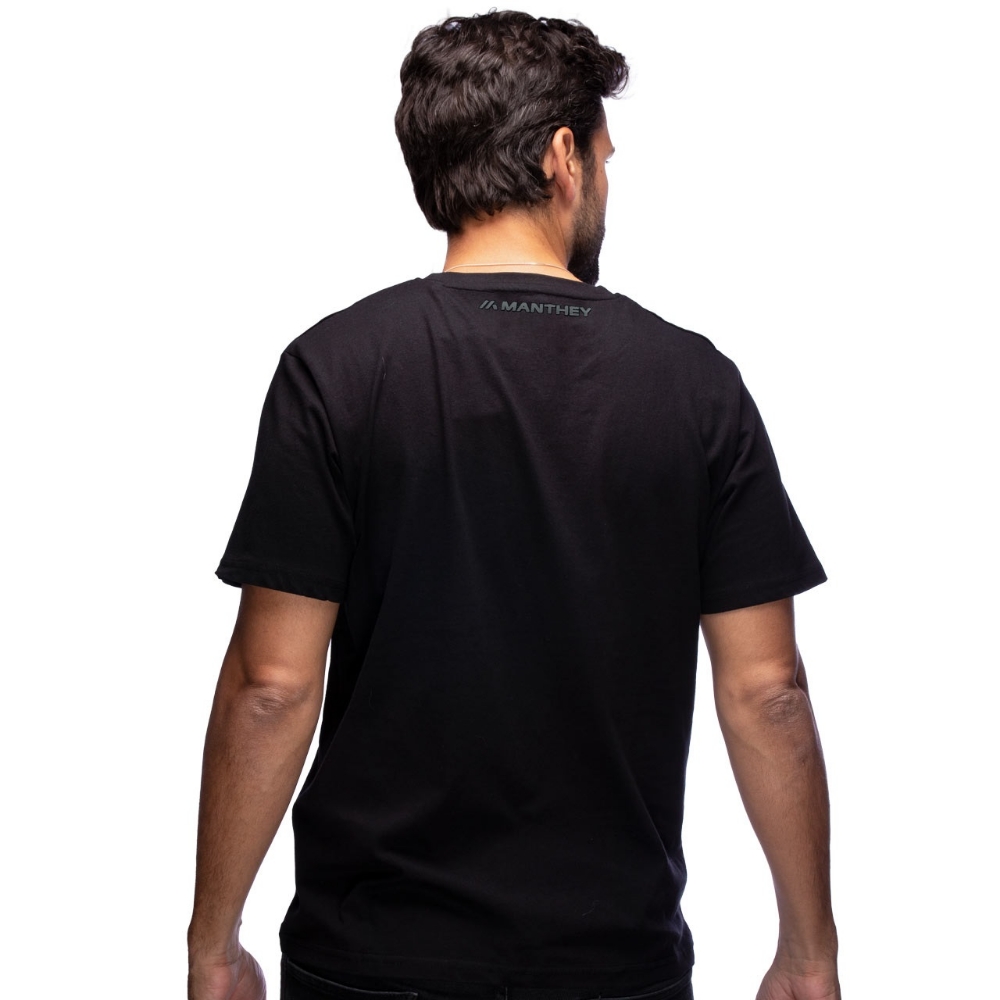 Mens Manthey 'M Logo' T-Shirt in Black. Porsche Doncaster Online Shop