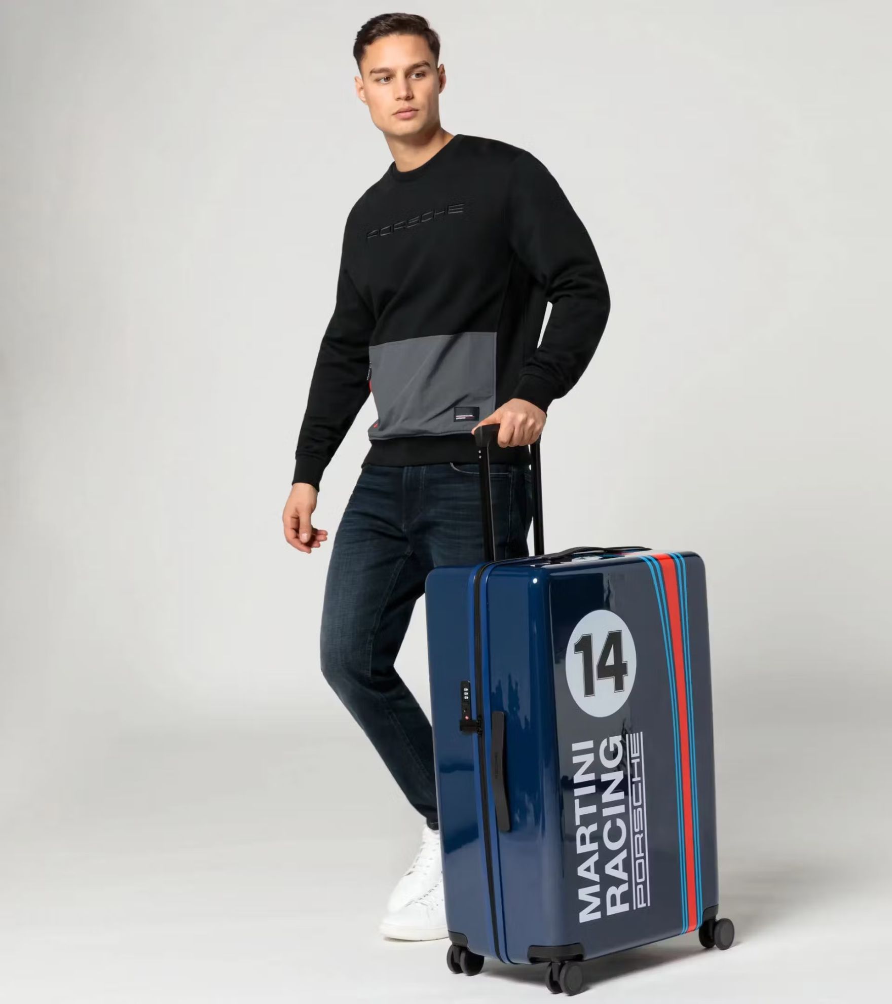MARTINI RACING® Hard Case Trolley in Large . Porsche Doncaster Online Shop