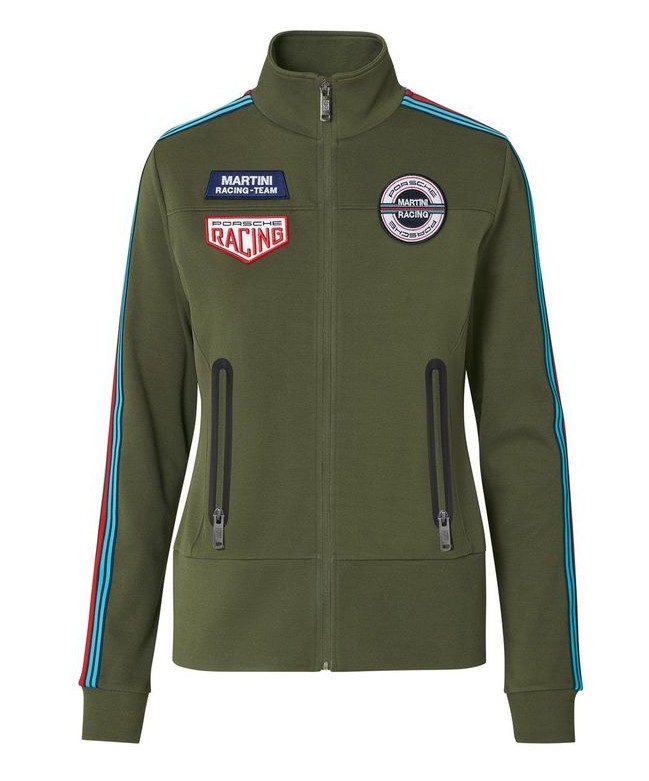 Women's Zip–Up Sweatshirt Jacket – MARTINI RACING®. Porsche Doncaster ...